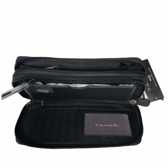 Tahari | Bags | Tahari Logo Safari Double Date Clutch Wallet | Poshmark